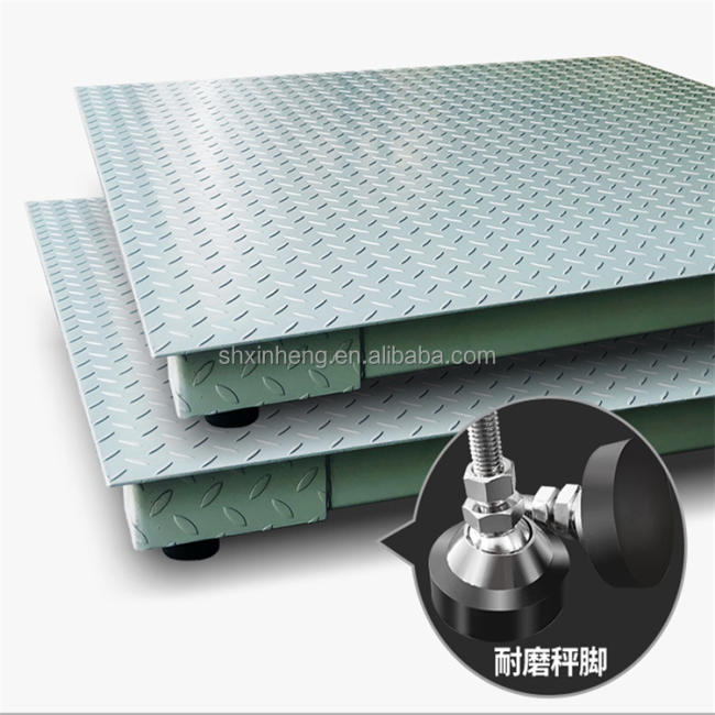RS232 Thick Platform Plate Industrial Floor Scale 3000kg Weighing Electronic Platform Scale Digital XH8720