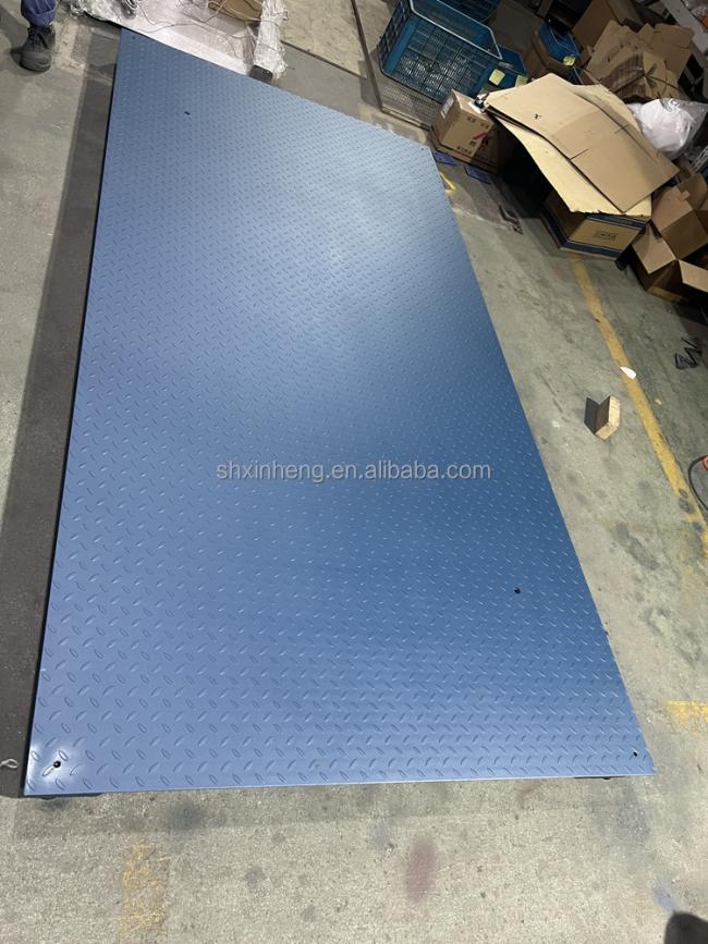 RS232 Thick Platform Plate Industrial Floor Scale 3000kg Weighing Electronic Platform Scale Digital XH8720