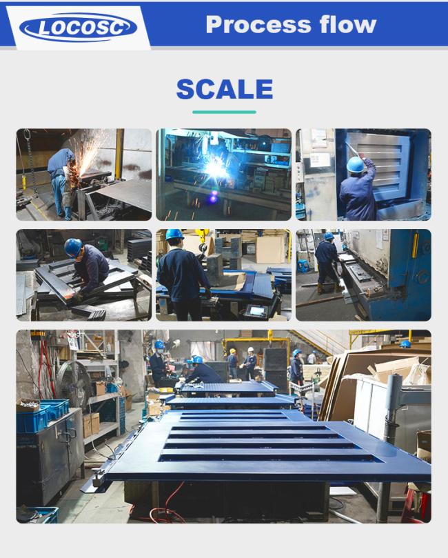 high precision industry platform floor scale pallet truck scale for animal