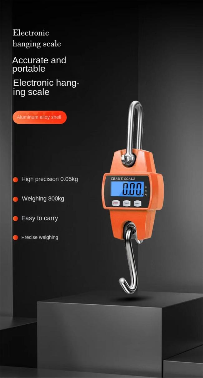 Veidt Weighing OCS-L Crane Scale Portable Hanging Scale Digital Hanging Weight Hook Scale