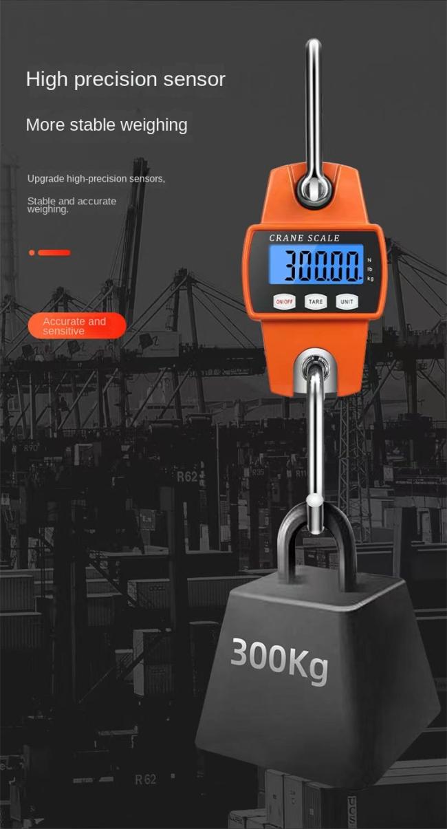Veidt Weighing OCS-L Crane Scale Portable Hanging Scale Digital Hanging Weight Hook Scale