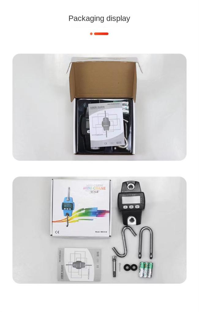 Veidt Weighing OCS-L Crane Scale Portable Hanging Scale Digital Hanging Weight Hook Scale