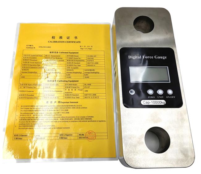 LCD Display Digital Dyno 1t 5t 10t 50ton Remote Control Hook Shackle Dynamometer Wireless Digital Dynamometer Load Cell