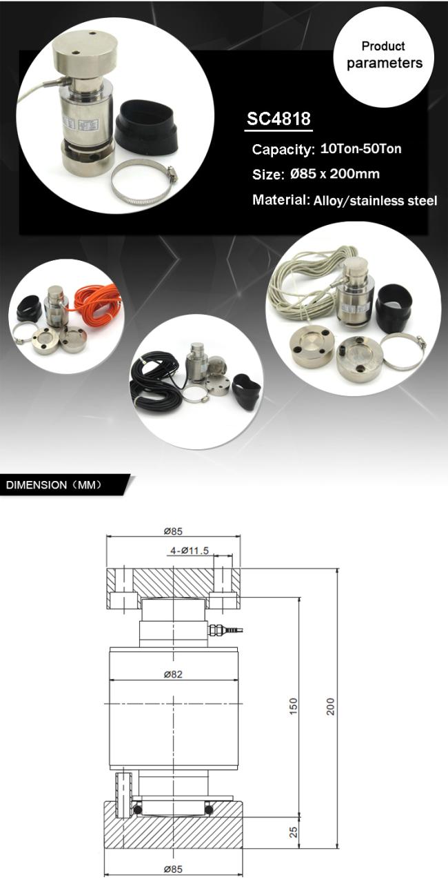 weighbridge column truck vehicle weight sensor 20ton 30ton 40ton load cell