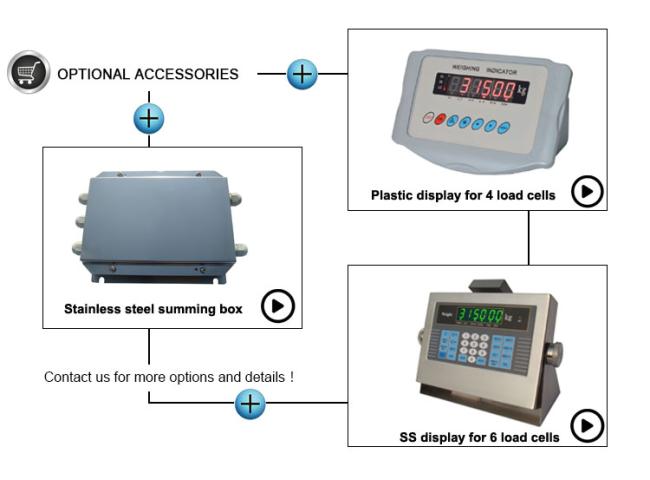 weighbridge column truck vehicle weight sensor 20ton 30ton 40ton load cell