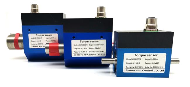 ZHKY2050A 5Nm 100N.m 200Nm 500Nm dynamic torque sensor shaft rotation sensor torque transducer Dynamic rotary torque sensor