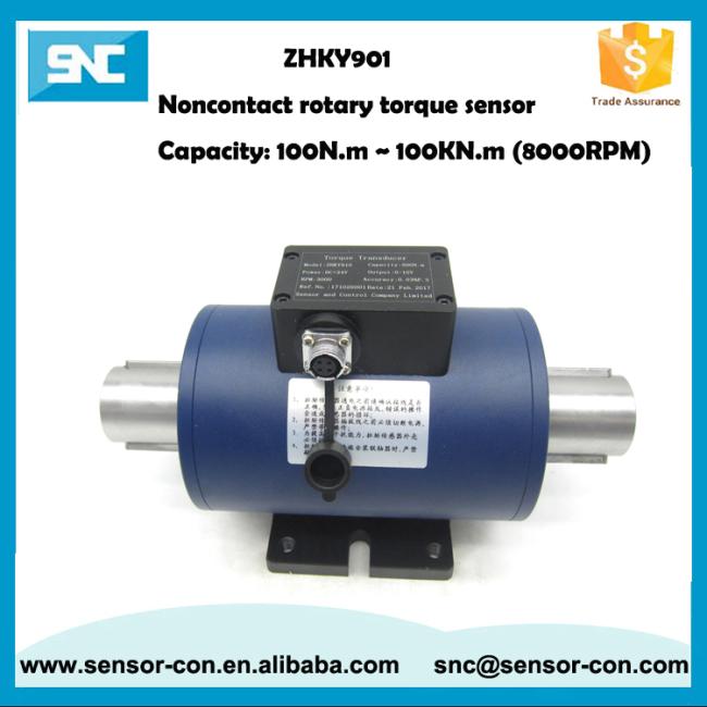 ZHKY2050A 5Nm 100N.m 200Nm 500Nm dynamic torque sensor shaft rotation sensor torque transducer Dynamic rotary torque sensor