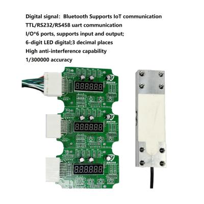 China High Precision 1/300000 Accuracy Digital Signal Amplifier for Smart Small Appliances Pressure Transmitter LED Display Type for sale