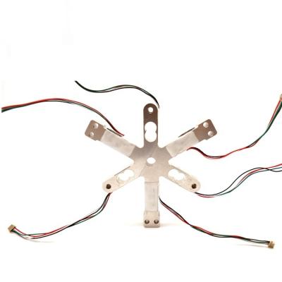 China SC126 100/200/300/500/1000/2000/5000kg 3-axis 6 Axis Multi axis force sensor load cell robort arm force -20--65 degree for sale