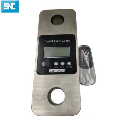 China Digital Dynamometer Load Cell 1t 5t 10t 50ton with LCD Display and 2 /- 0.02MV/V Rated Output Remote Control Hook Shackle for sale