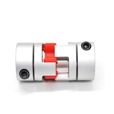 China Flexible Jaw Shaft Coupling with Stainless Steel Body Material and Bore Diameter 6mm-100mm for sale