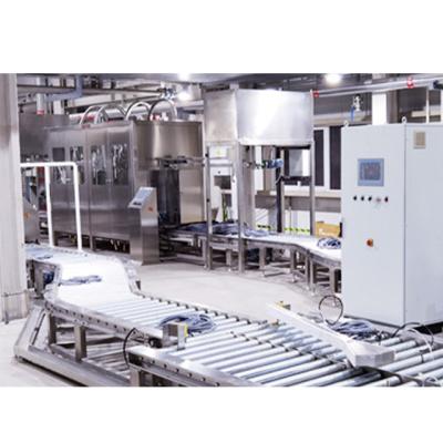 China 200L 4-nozzle Fully Automatic Hot Temperature Chemical Liquid Bitumen/asphalt Drum Barrel Filling Machine for sale