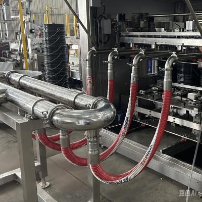 China Customized Length PTFE Composite Hose DN40-DN100 for Powder & Liquid Conveyance with 3-12 Month Warranty for sale