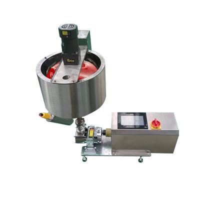 China Small Horizontal Single Head Jam and Peanut Butter Semi-automatic Paste Filling Machine for sale