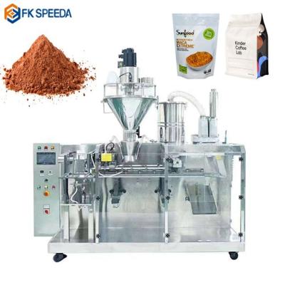 中国 粉末スプーンと乾燥剤の詰め込み FK-210F 自動ジッパーポックバッグの梱包機 販売のため