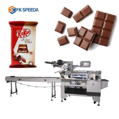 中国 ホリゾンタルパック 糖果とチョコレートバー フローパッケージングマシン FK-Z602 日付プリンタ 販売のため