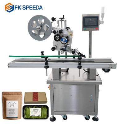 China Máquina de rotulagem de adesivos para embalagens com impressora de código de data à venda