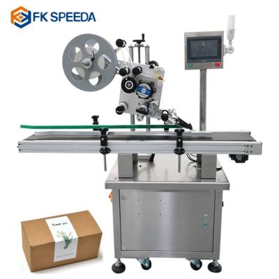 China FK 711 Auto Sticker Zipper Bag Label Applicator 220V Box Flat Top Labeling Machine (Machina de rotulagem de caixa plana) à venda