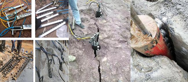 Mining Splitting Hydraulic Rock Splitter