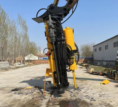 Китай Strong Power All In One Function Excavator Attachment Drilling Rig And Splitting Machine продается