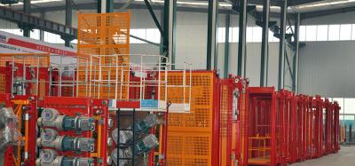 China Passenger Hoist Lift Double Cage for passenger and Building Material , Construction hoist for sale