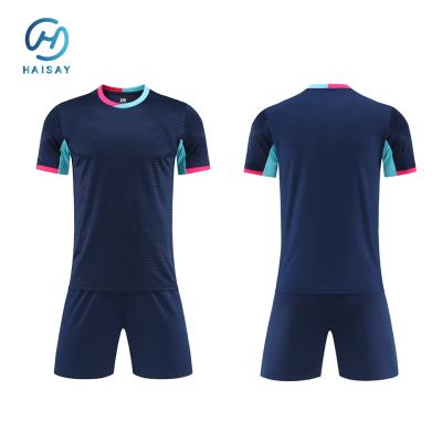 Chine Ensemble de maillots de football personnalisés - couleurs et logos personnalisés à vendre
