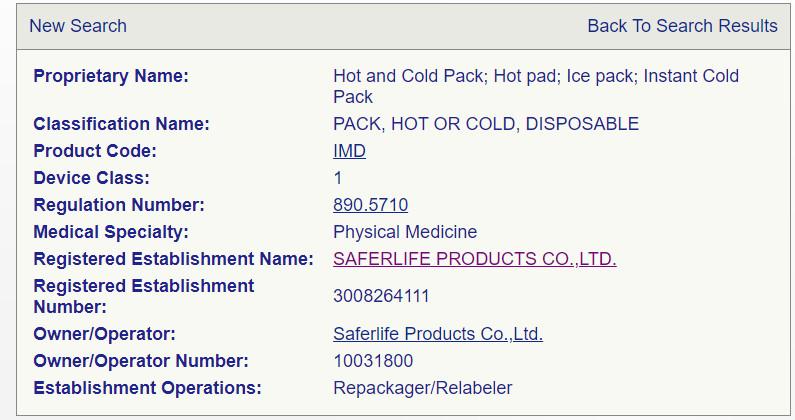 - Saferlife Products Co., Ltd.