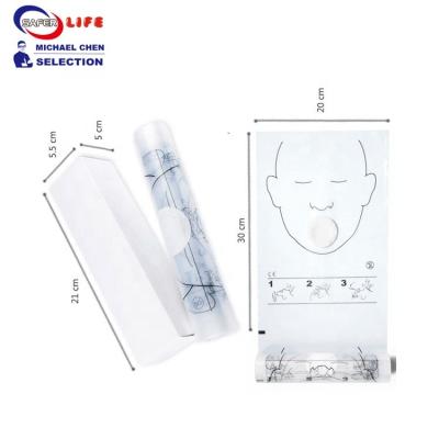 China China manufacturer Dispenser Disposable CPR mask manikin training face shield roll mask for sale