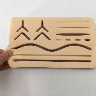 중국 Suture Practice  Pad Medical Nursing School  Training Suture Pad Skin Buffing  Model Silicone Pad 판매용