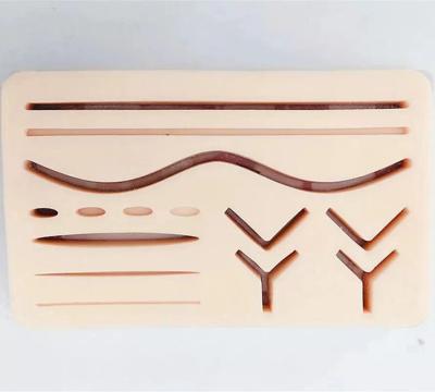중국 Suture Practice  Pad Medical Nursing School  Training Suture Pad Skin Buffing  Model Silicone Pad 판매용