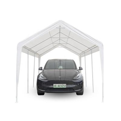 Powder Coated Sun Shading Carport Canopy for Vehicle Protection and Sun