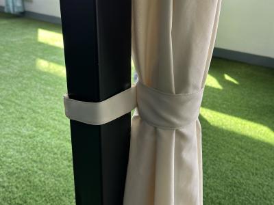 Κίνα Εξωτερικός κήπος 3x3x2.6M Δυστυχές επίγειο γκαζέμπο με PVC οροφή εύκολο συναρμολόγηση και ανθεκτικό προς πώληση