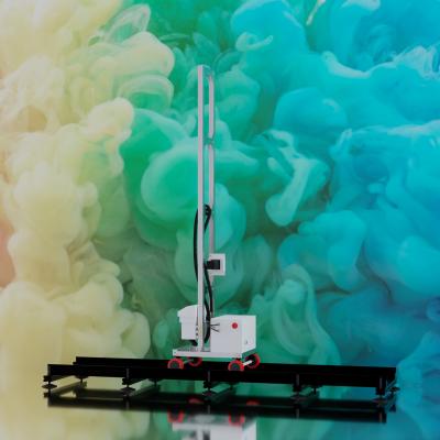 China 2D 3D  2 in 1 Wall and Floor Vertical Single Double Head Colour Art Inkjet Wall Printing Printer Machine Direct for Ceramic Tile Wood Board Paper Glass for sale