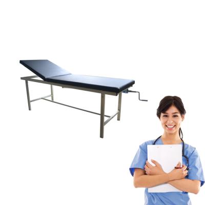Cina Multi Function Clinic BCA-012-B Stainless Steel Hospital Patient Table Hospital Adjustable Manual Table Manufacturer in vendita