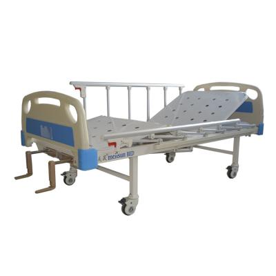 Cina BCA-133-A Adjustable Hot Sale Two Crank Hospital Furniture ABS 2 Crank Manual For Sale Hospital Bed in vendita