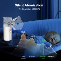 Quality Ultrasonic Portable Mesh Nebulizer Machine Medical USB Charging Built In Battery for sale