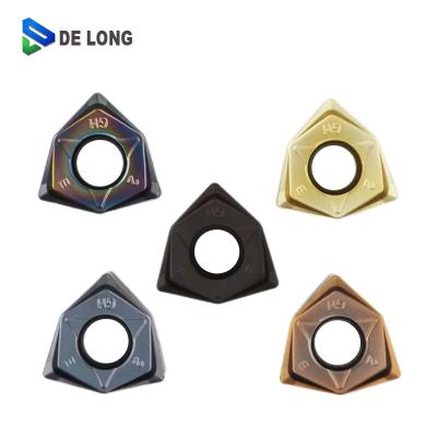 WNMU080608EN-GM CNC 탄화탄소 삽입 8mm 코 반지름 스테인리스 스틸