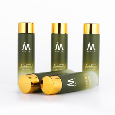 Cina Flacone spray in plastica verde sfumato piccolo da 150 ml con tappo a vite in vendita