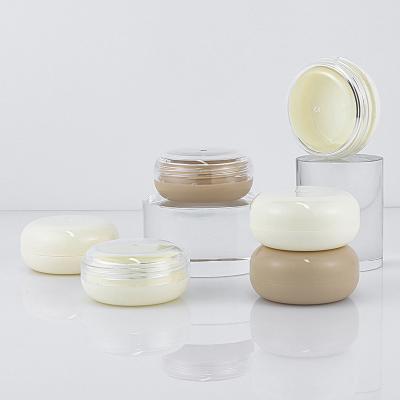 Cina Contenitore per imballaggio cosmetico da 25 g Vaso per crema solare vuoto in plastica in vendita