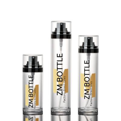 中国 カスタマイズされたマット ペット化粧品透明スプレー ボトル 50 ml 80 ml 100 ml 販売のため