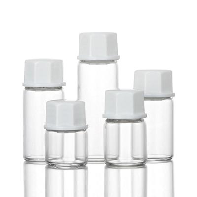 Cina Dimensione con tappo a vite di plastica vuota di viaggio di capacità delle bottiglie 5ML del ODM in vendita