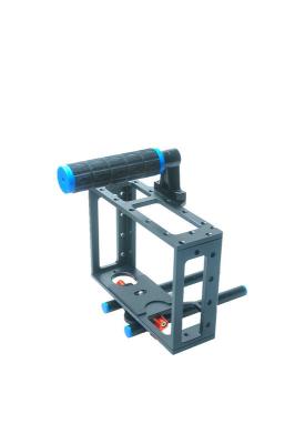 Cina Gabbia portatile della macchina fotografica di DSLR/gabbia di Canon 5D 7D con la presa antisdrucciolevole della maniglia in vendita