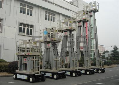 Κίνα φόρτωση πλατφορμών 400kg εργασίας αργιλίου 8m αυτοπροωθούμενη υδραυλική για δύο άτομα προς πώληση