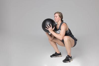 Chine Weight ball Strength training high quality Slam ball Solid handball dumbbell ball à vendre