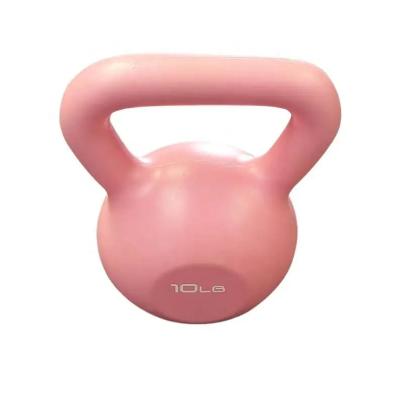 Chine Hot Sale Portable Colorful Exercise Dumbbell Basketball Gyms Kettlebell 10kg 8kg à vendre