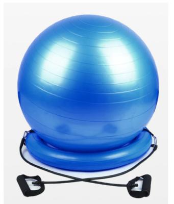 중국 Soft Exercise Ball  play ball Yoga Ball With Fixed Base Factory Hot Sales 판매용