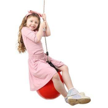 Chine Pvc Orange red Buoy Ball Swing with Chains factory wholesale à vendre