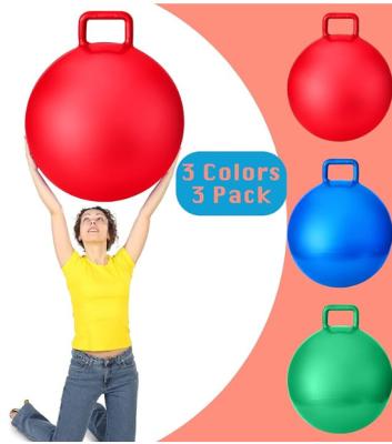 Chine Hopper Jumping Hopping Ball Exercise Bouncing Ball with Handle and Air Pump for Outdoors Sports School Games Exercise à vendre
