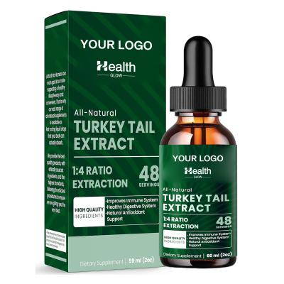 China Health Glow All-Natural Turkey Tail Mushroom Extract Liquid for sale