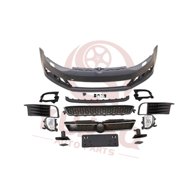 VW Jetta GLI 2016 front bumper assembly - side view